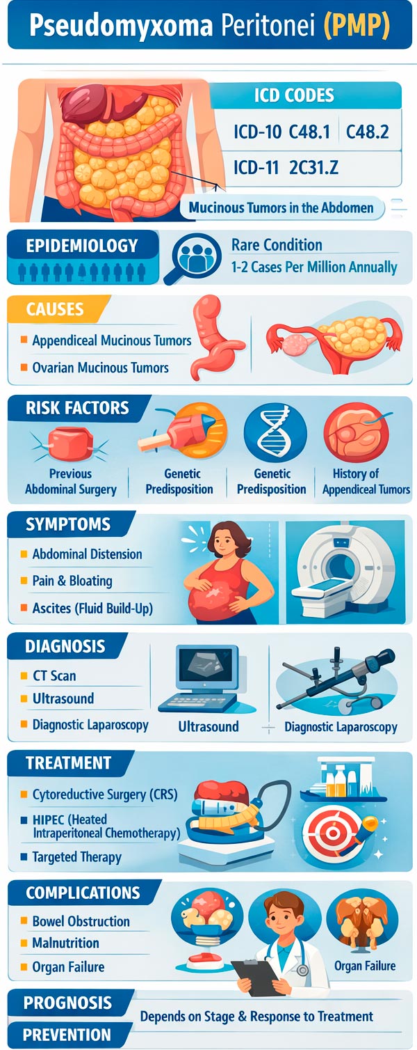 Pseudomyxoma peritonei: symptoms, diagnosis, and modern treatment ...